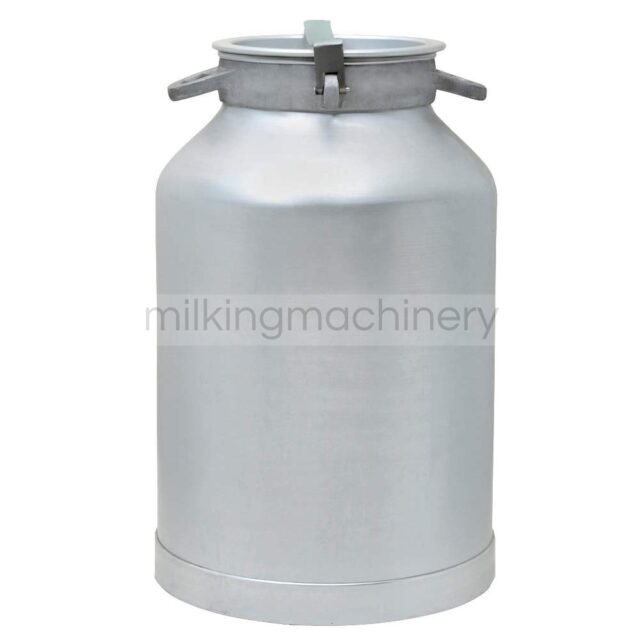 50 l Aluminum Milk Bucket With Cover - Milking Machinery