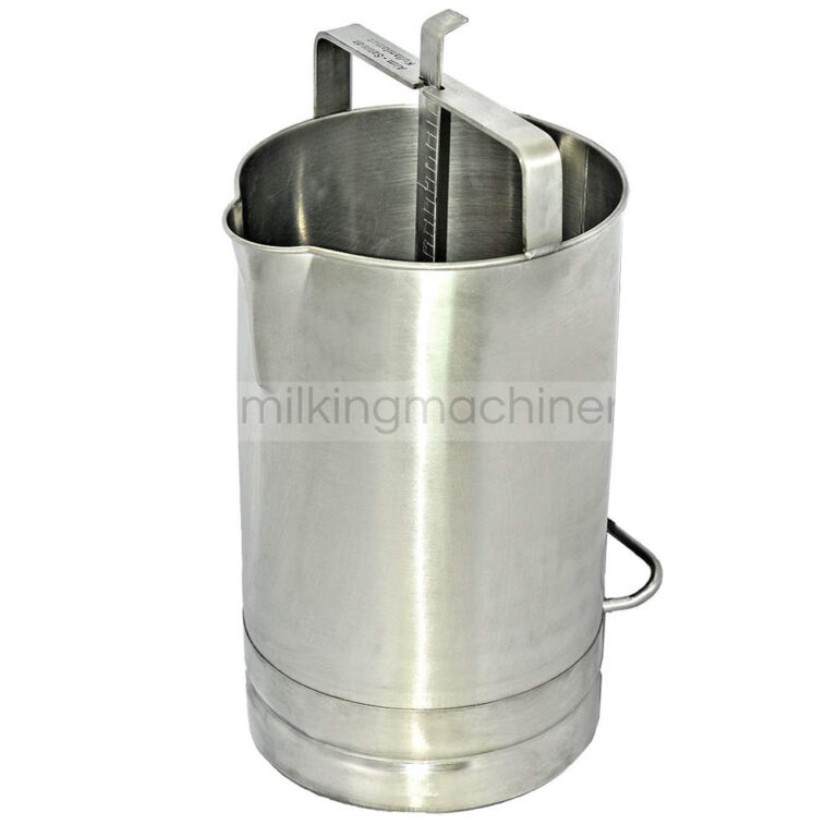 20 L Stainless Steel Manuel Milk Meter - Milking Machinery
